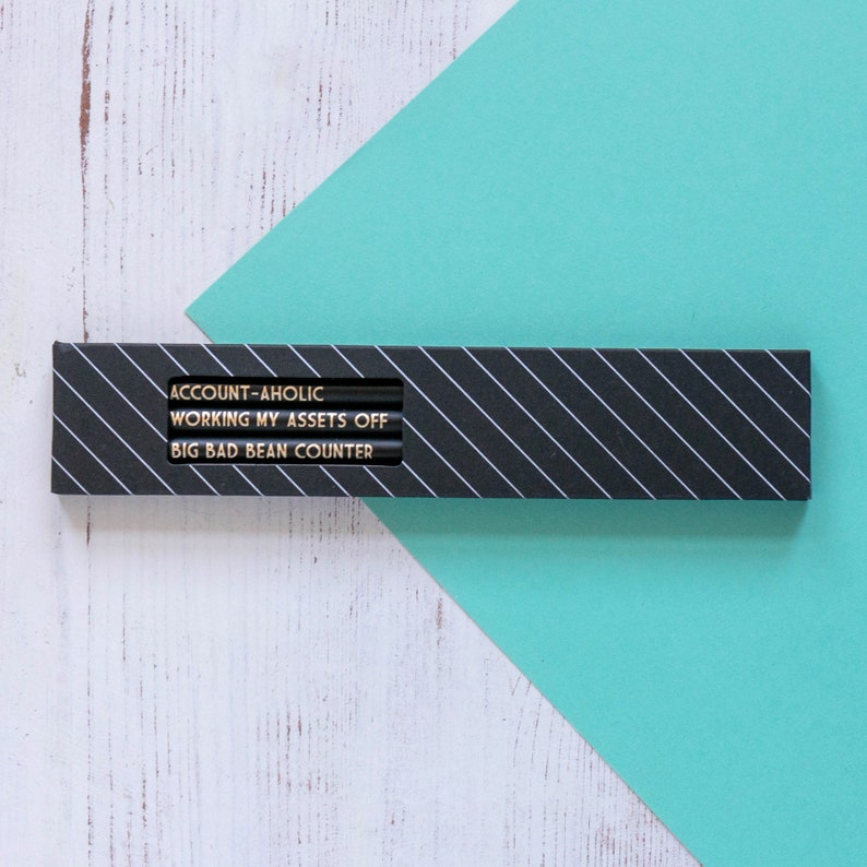 Accountant Gift, Accounting Gift, Accounting Pencils: Be Audit You Can ...