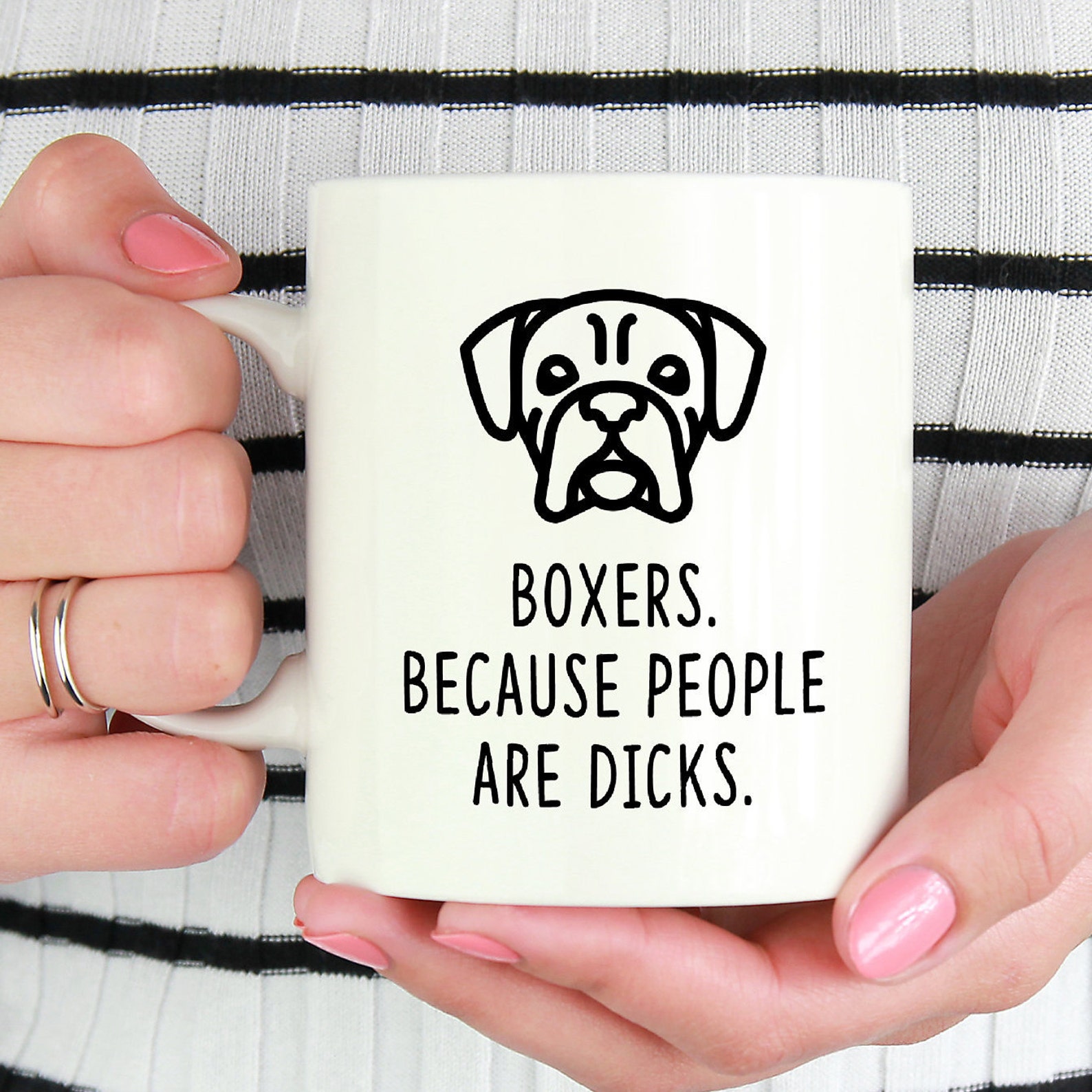 Boxer Mug, Boxer Dog, Boxer Dog Mug, Boxer Dog Gift, Dog Lover Gift ...