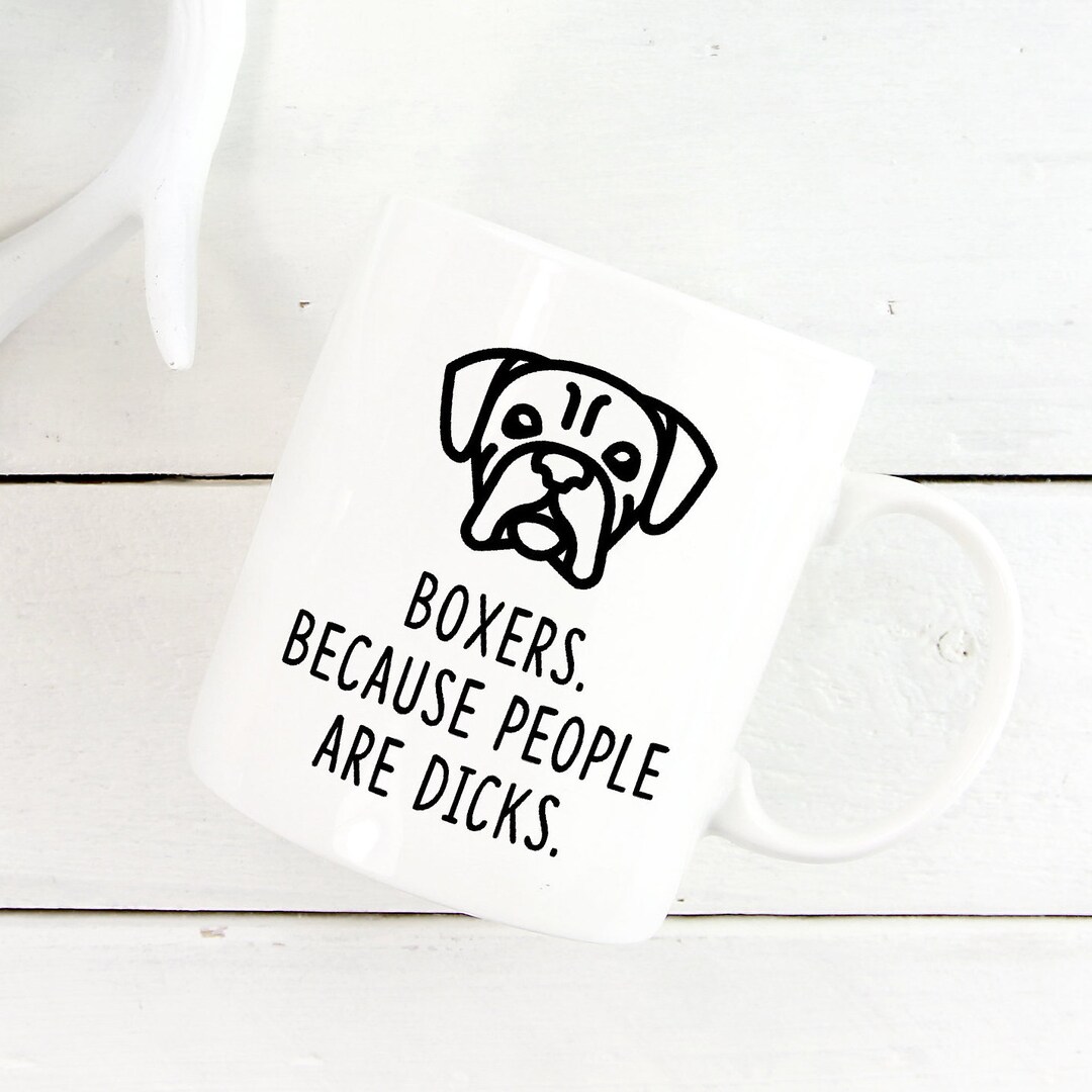 Boxer Mug, Boxer Dog, Boxer Dog Mug, Boxer Dog Gift, Dog Lover Gift ...