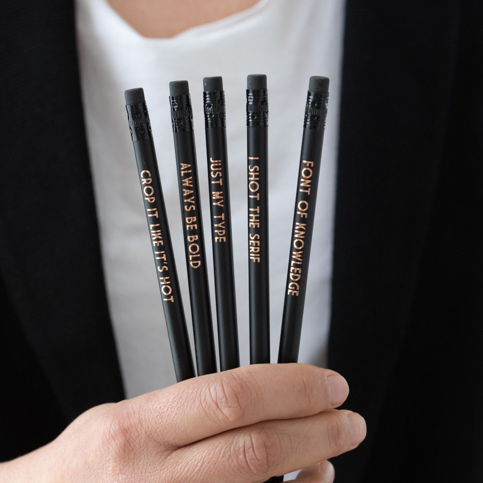 Graphic Designer Pencil Set | Always Be Bold - Etsy
