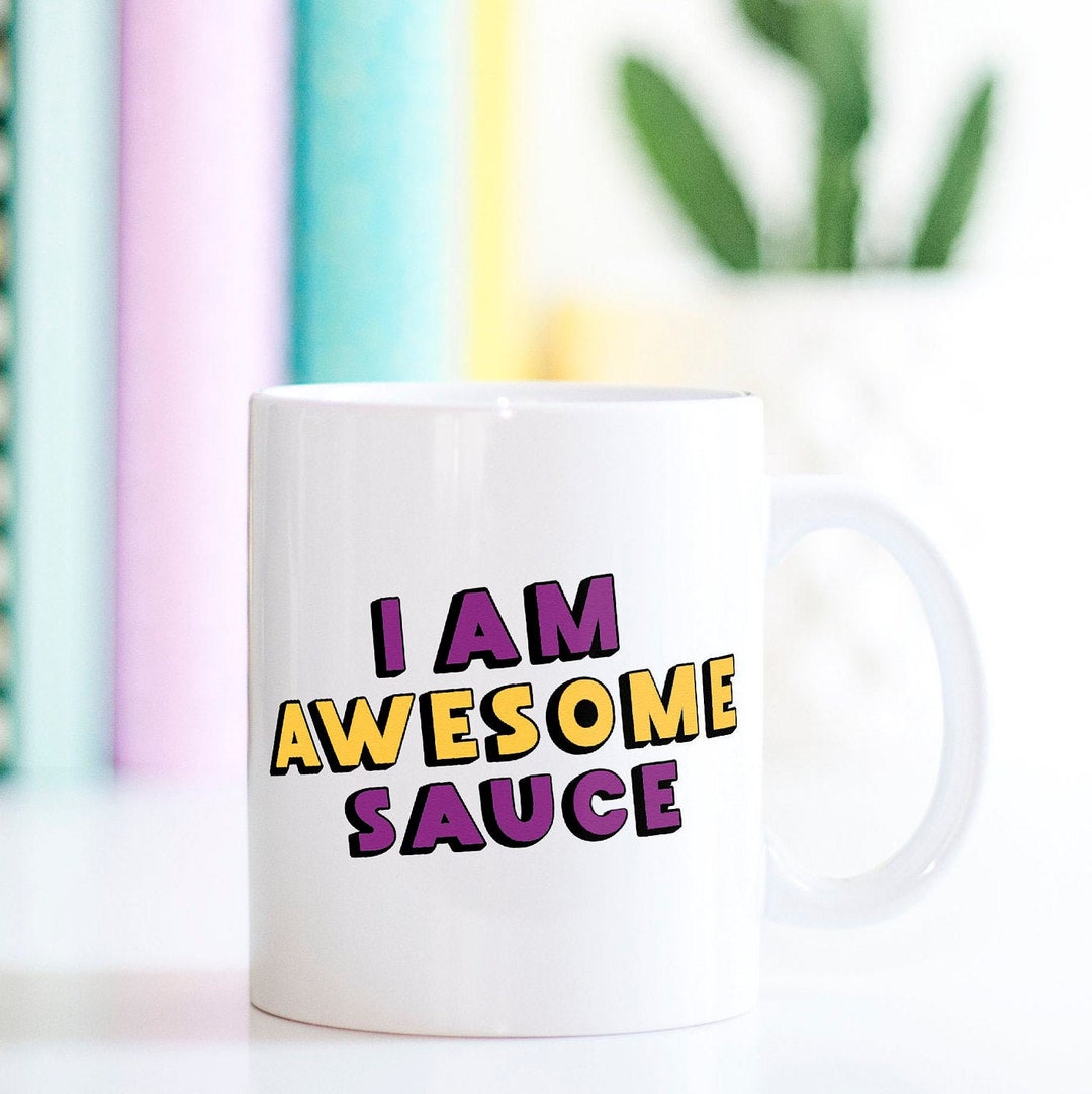 Funny Coffee Mug, Awesome Sauce Mug, Parks and Recreation Mug, Cute Mug ...