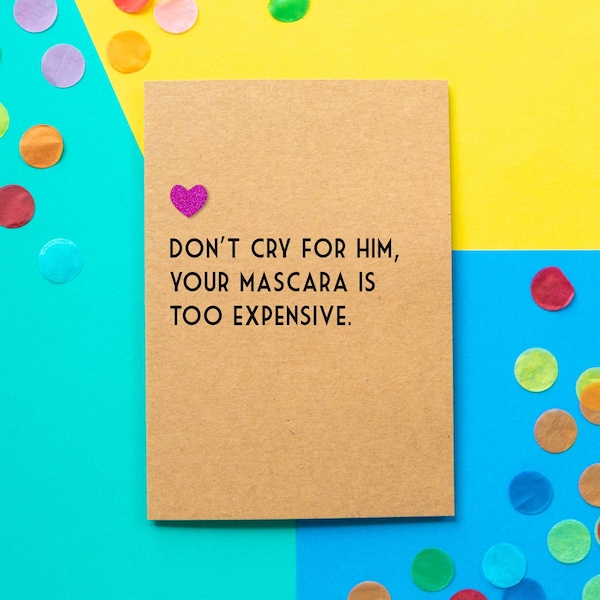 Break up Card - Etsy