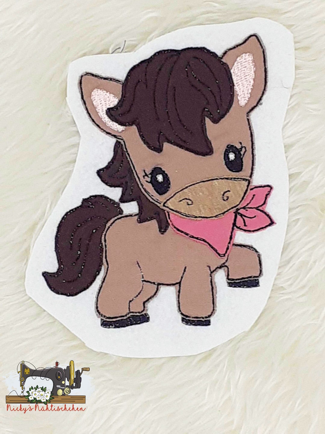 Pony, Horse, Patch, Patches, Applique, Also for Ironing On, Iron-on ...
