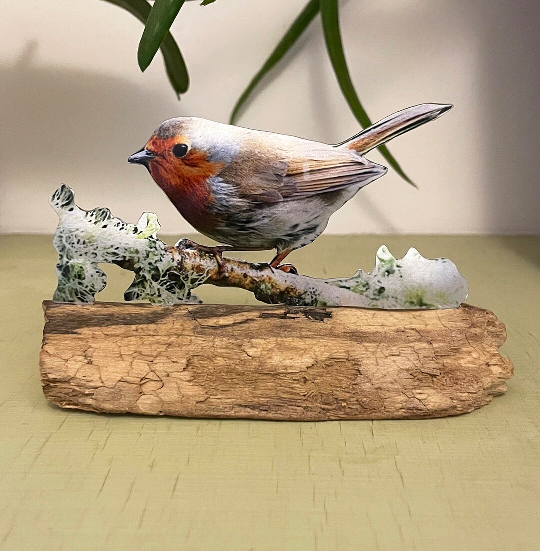 Metal Robin Robin Sculpture Bird Sculpture Metal Bird Robin Red Breast ...