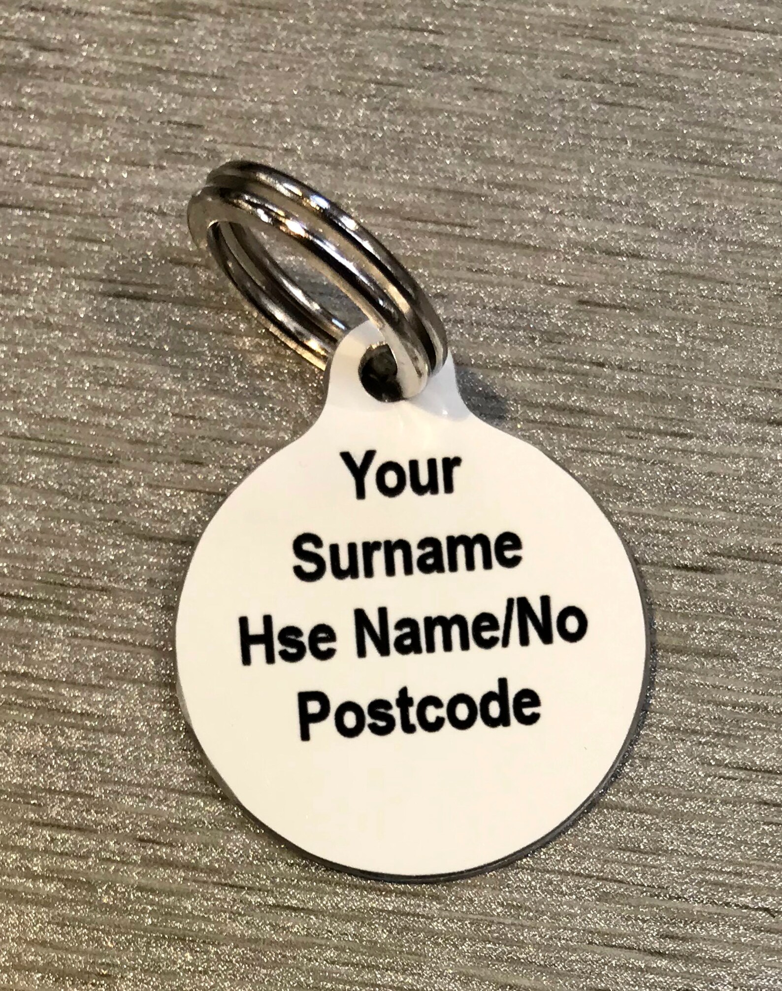 Custom Dog ID Tag Round Dog Tag Photo Tag Dog Tag Dog - Etsy UK