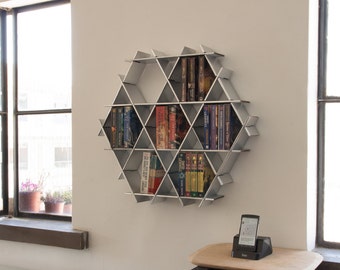 Hanging bookshelf | Etsy