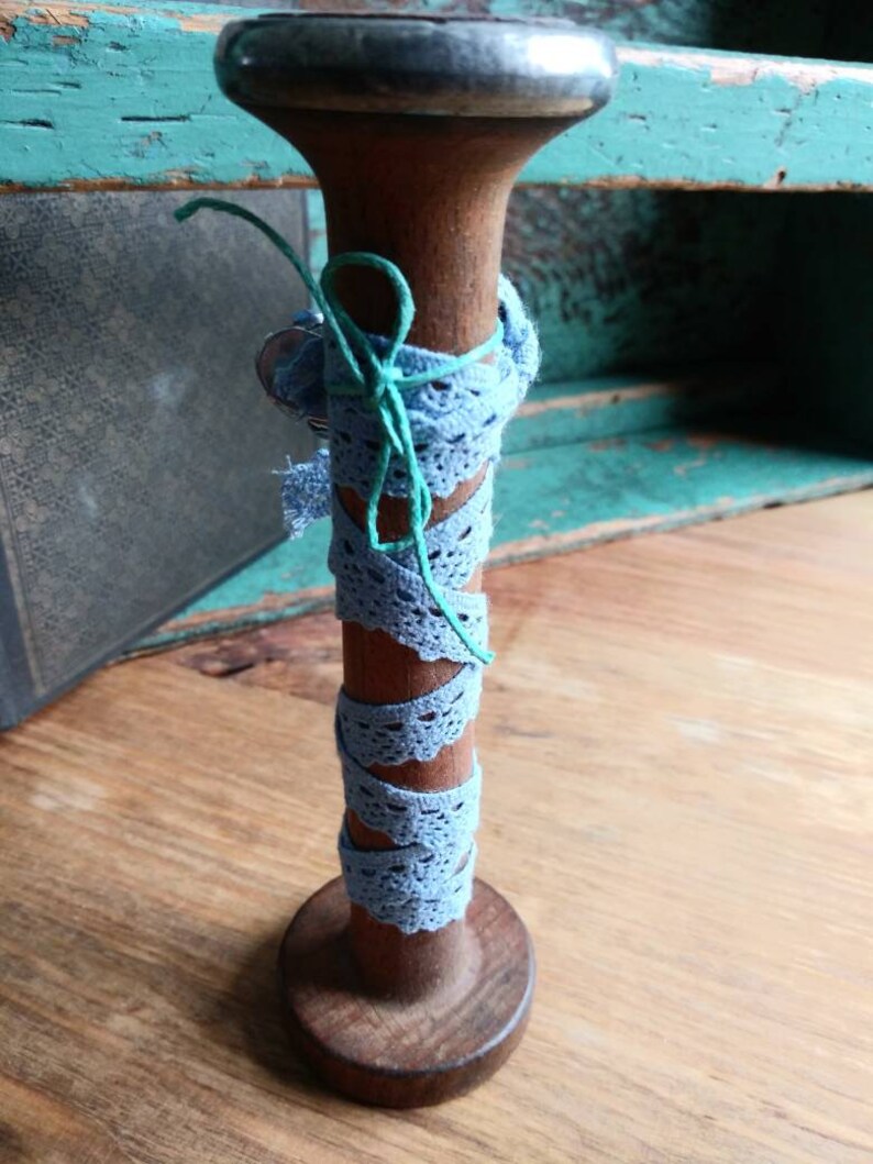 Antique Spool/bobbin Home Decor Small - Etsy
