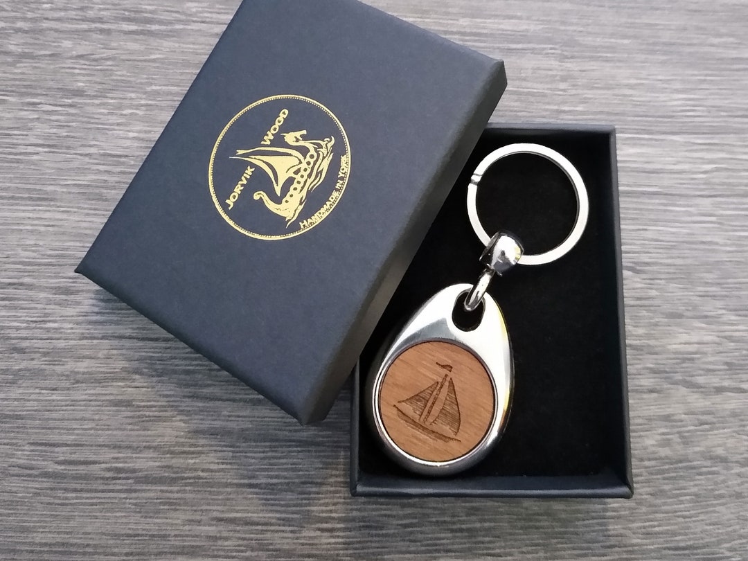 Personalised Boat Design Keyring, Custom Keychain - Etsy