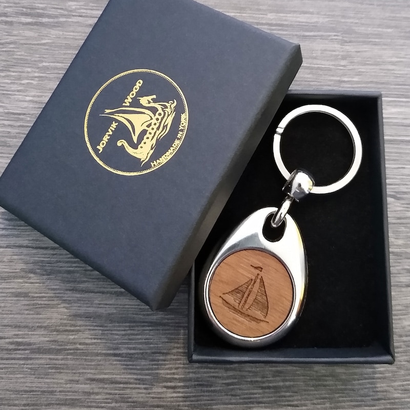 Boat Keychain - Etsy