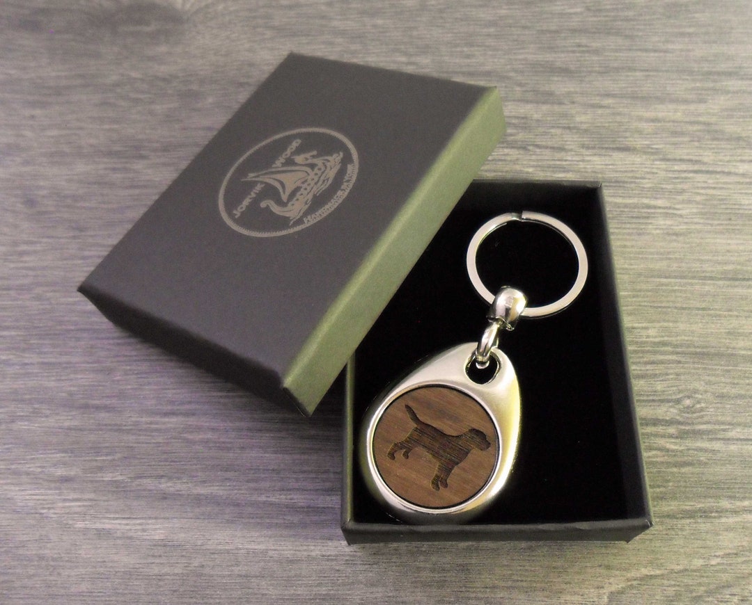 Personalised Labrador Keyring - Etsy