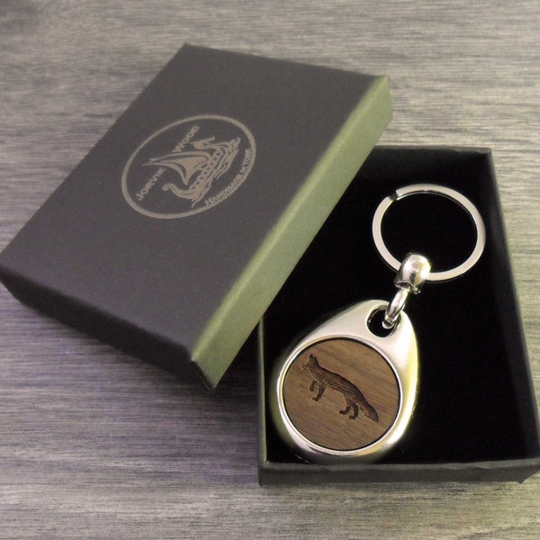 Fox Keyring - Etsy