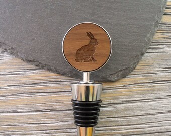 Rabbit Bottle Stopper - Etsy