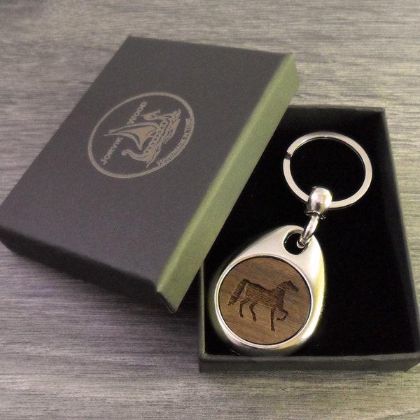 Horse Keychain - Etsy