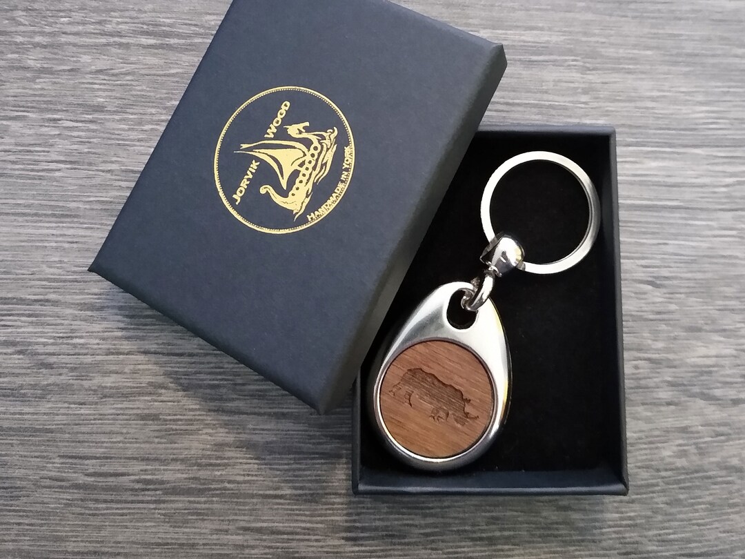 Personalised Rhino Design Keyring, Custom Keychain - Etsy