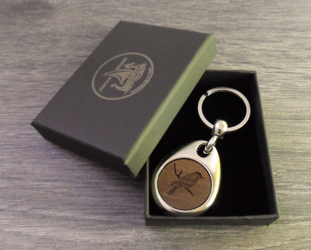 Personalised Bird Design Keyring, Custom Keychain - Etsy