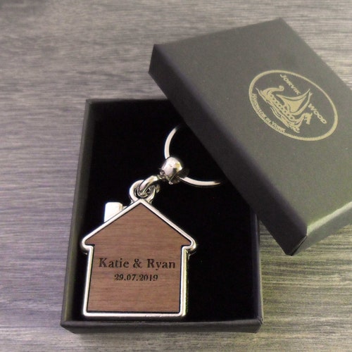 Personalised New Home Design Keyring Custom Keychain - Etsy