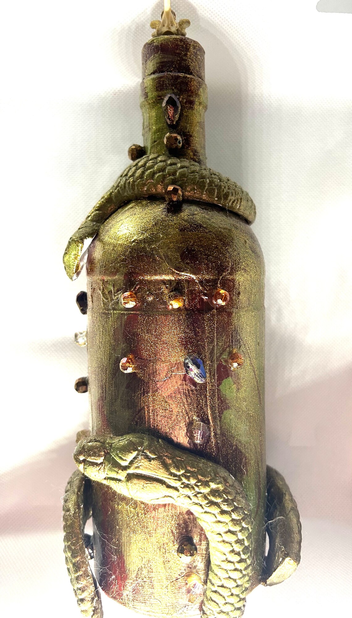 Medusa Serpent Goddess Spirit Altar Bottle Witchcraft - Etsy