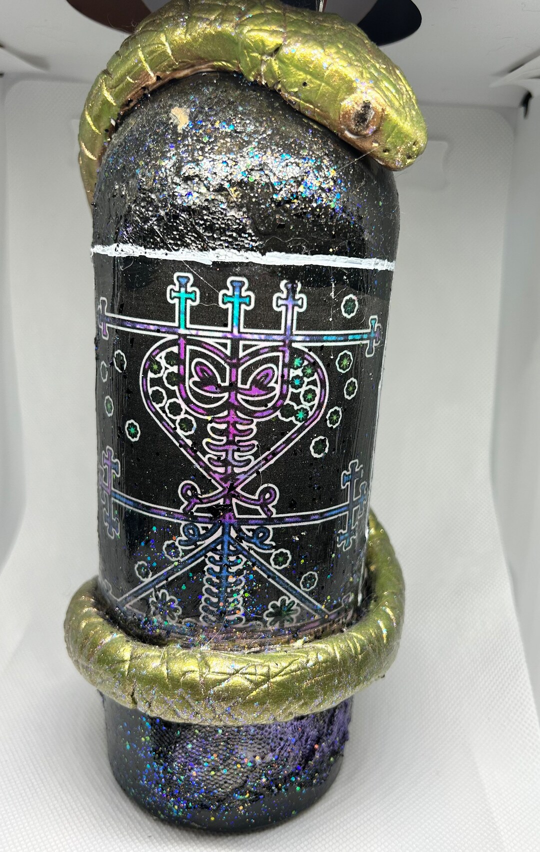 Maman Brigitte Altar Bottle Voodoo Vodou Lwa Loa Guede - Etsy