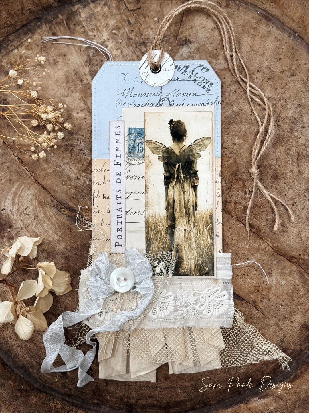 Handmade Large Decorative Tag for Display Tag 2 - Etsy