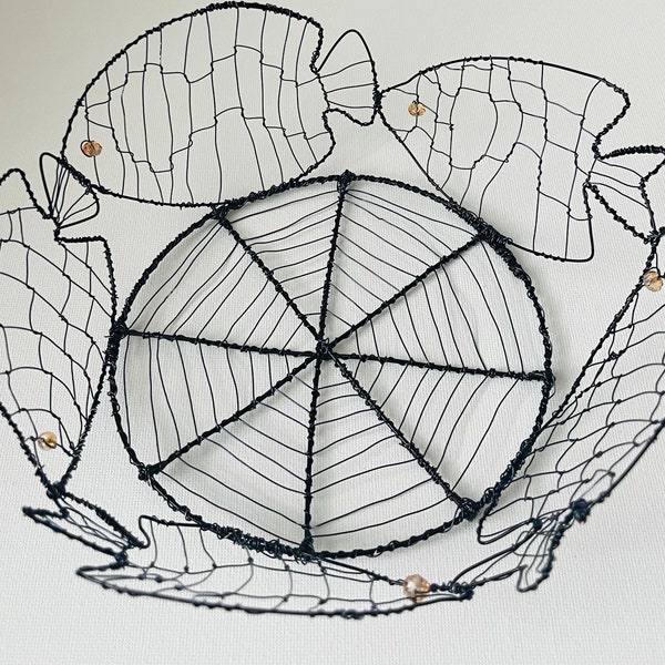 Wire Fish Sculpture - Etsy