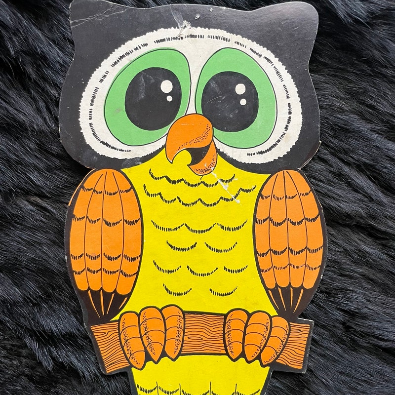 Owl Die Cut - Etsy