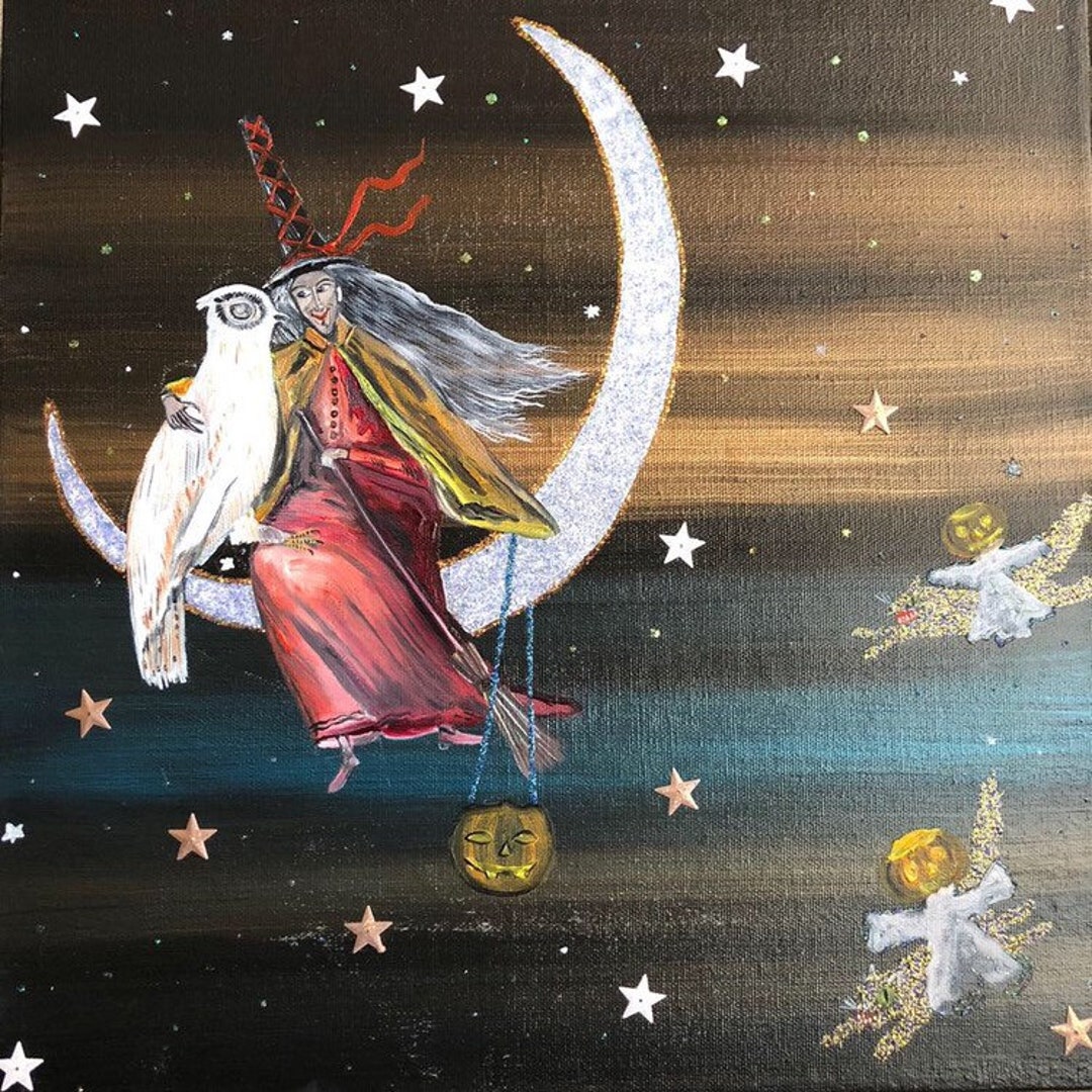 La Bruja Y El Búho - Etsy