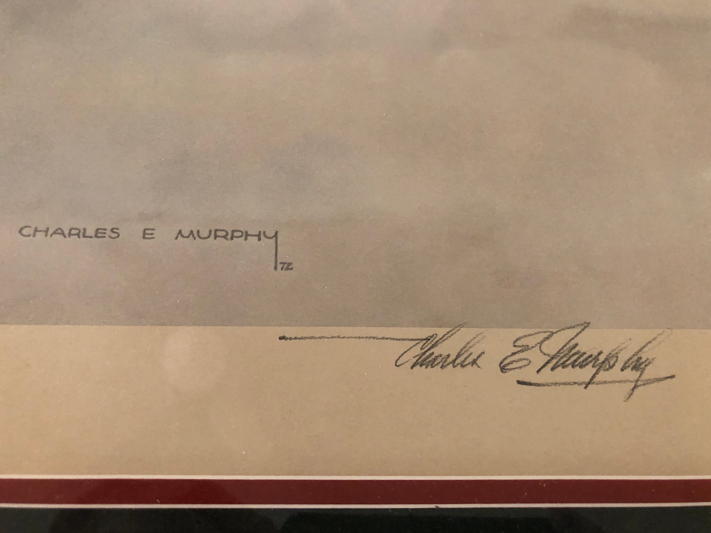 Mallards by Chas E. Murphy Duck Print Artist Proof W/ Artist Remark and ...