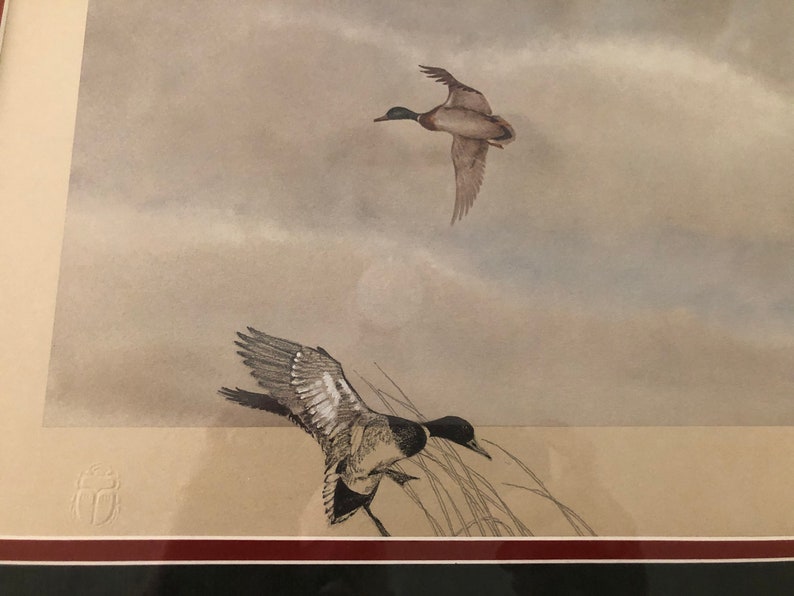 Mallards by Chas E. Murphy Duck Print Artist Proof W/ Artist Remark and ...