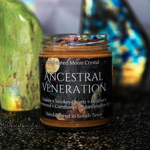 Ancestor Veneration Candle, Spirit Communication, Honoring Ancestors ...