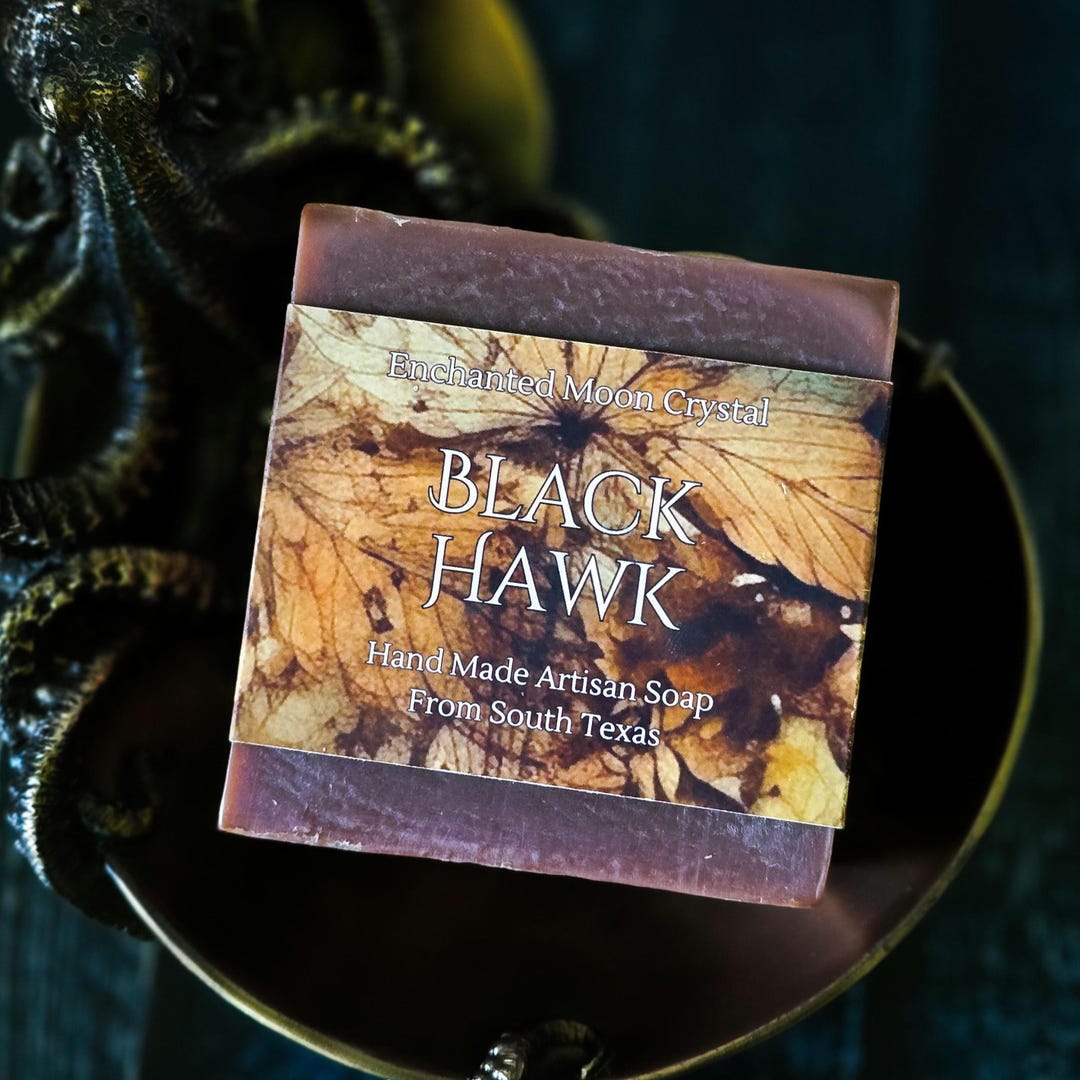 Black Hawk Soap, Handcrafted Artisan Soap, Ritual Bath Soap, Spiritual ...