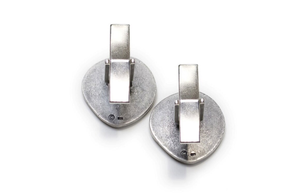 925 Sterling Silver Owl Coin Cufflinks Sterling Silver Greek | Etsy