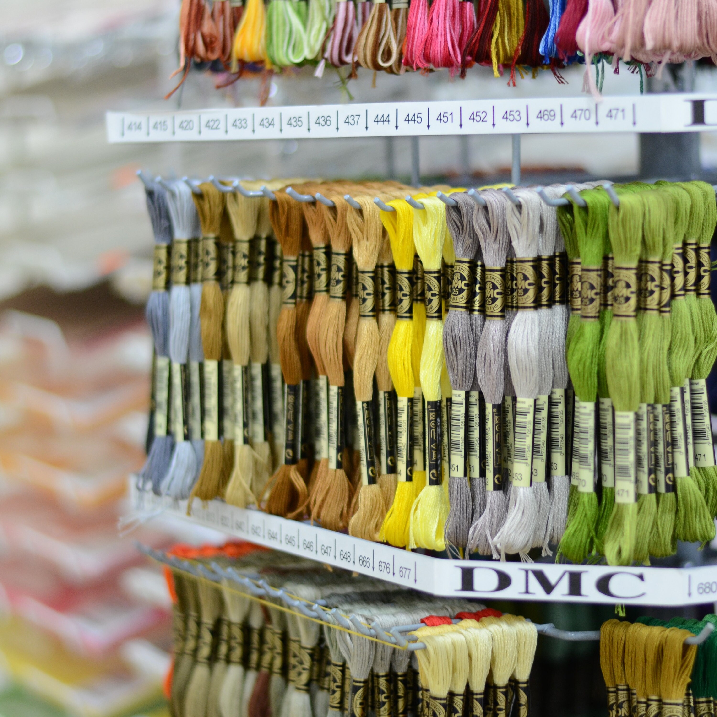 DMC Embroidery Floss, Pick Your Color and Quantity, DMC, Cross Stitch ...