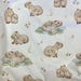 Capybara Cotton Fabric by the Yard, Premium Cotton Fabric, Digital ...
