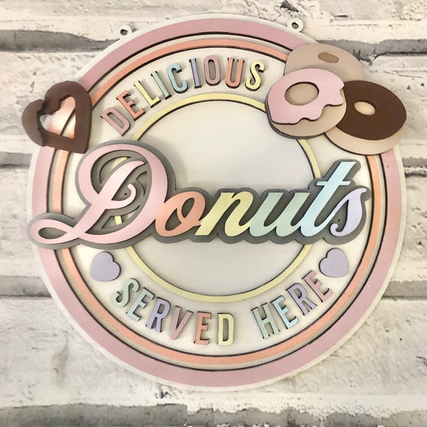 Doughnut Shop Sign - Etsy