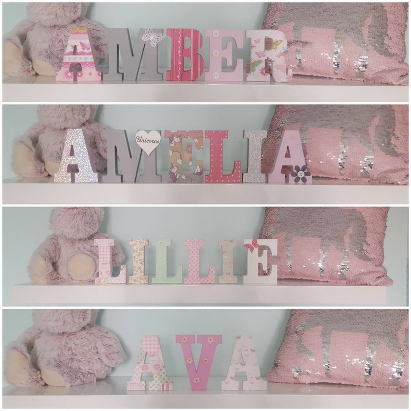 Small Colored Letters - Etsy UK