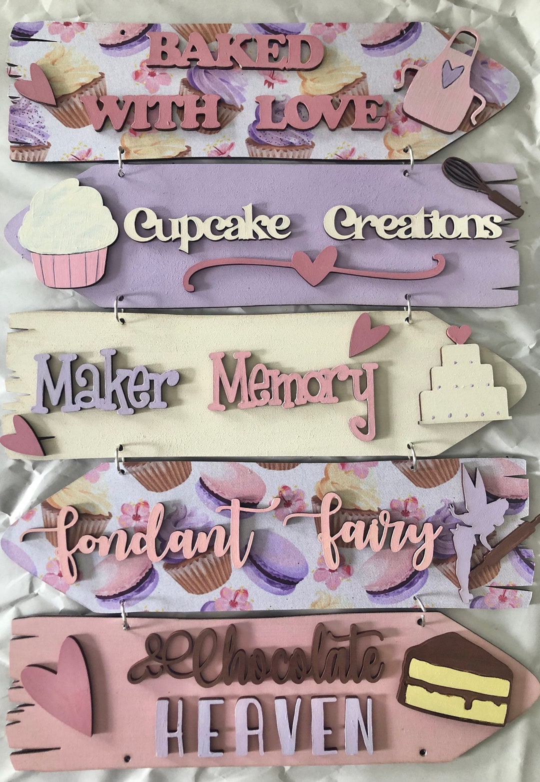 Baking Sign Baking Direction Sign Cake Wall Decor Cake Shop - Etsy
