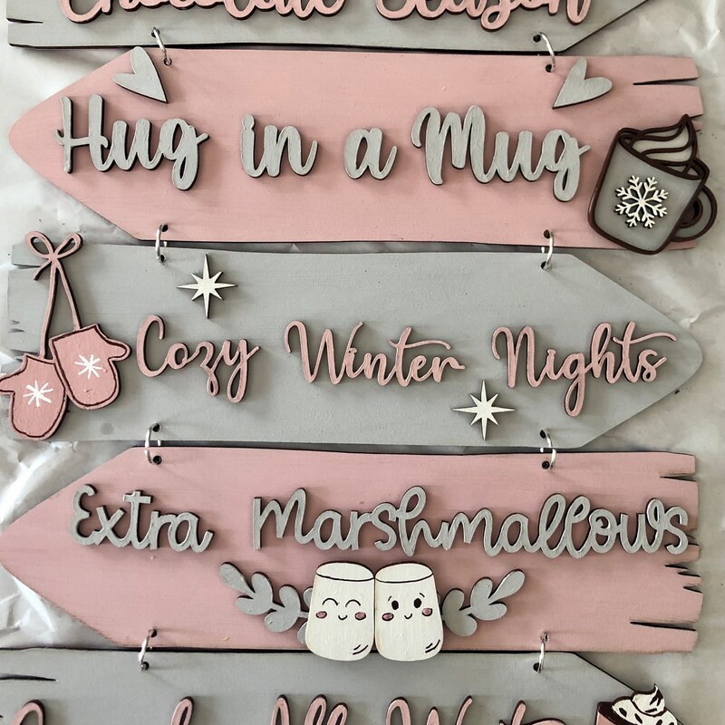 Winter Wall Plaque - Etsy