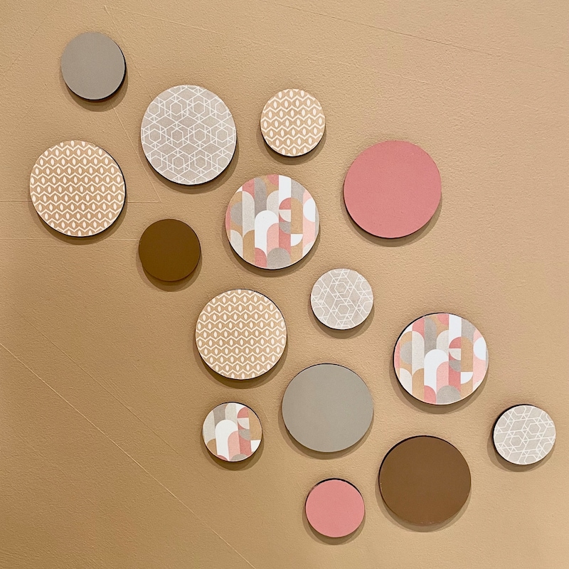 Circles Wall Decor - Etsy