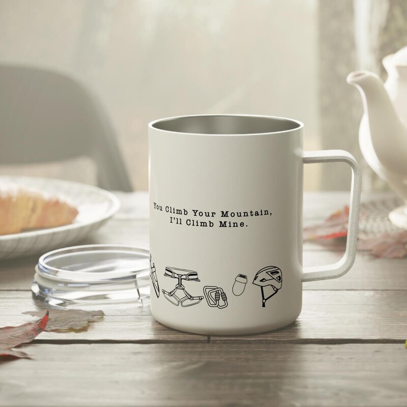 Rock Climbing Coffee Mug - Etsy