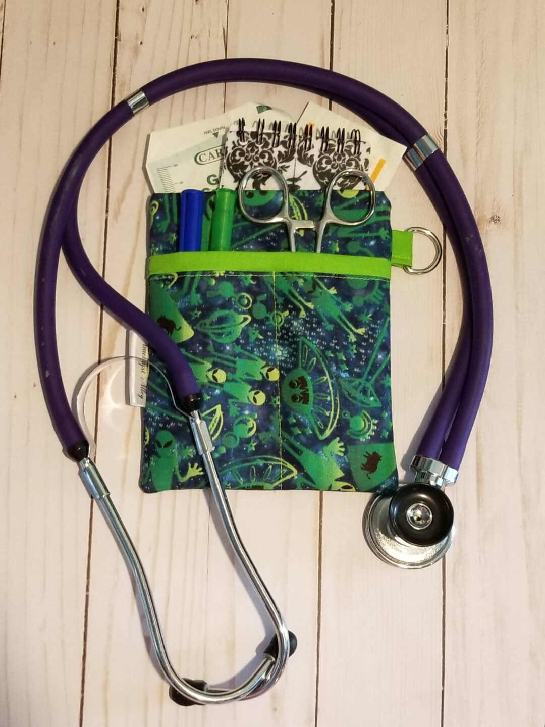 Nurse Scrub Pocket Organizer Purse Organizer. Nurse Gift - Etsy