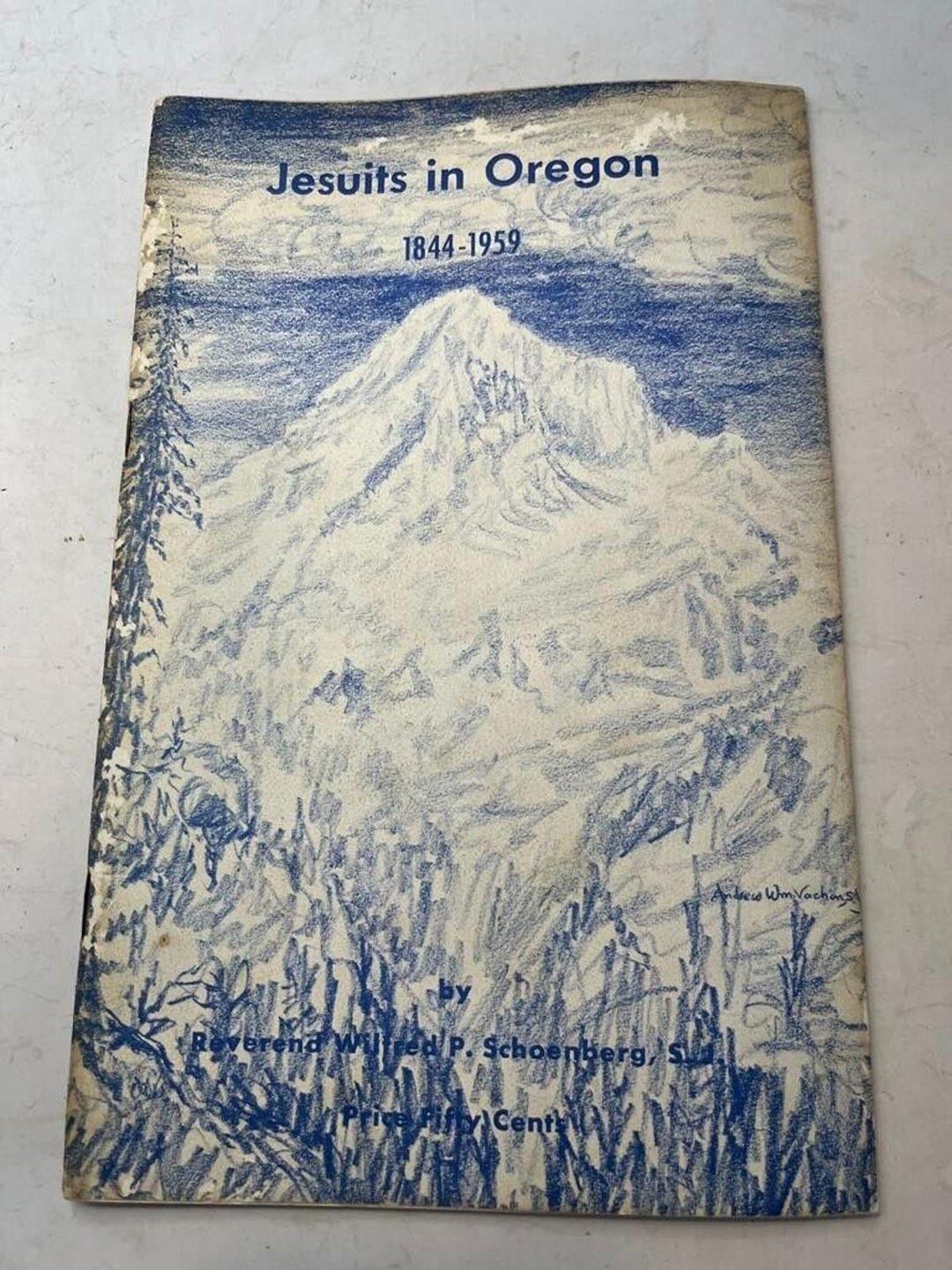 1959 Jesuits in Oregon Rev. Wilfred P. Schoenberg SJ 64p. Booklet - Etsy
