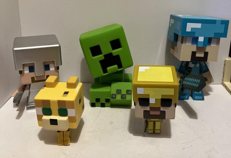 Minecraft Large Scale Action Figures Cosplay Belt Accessories ...