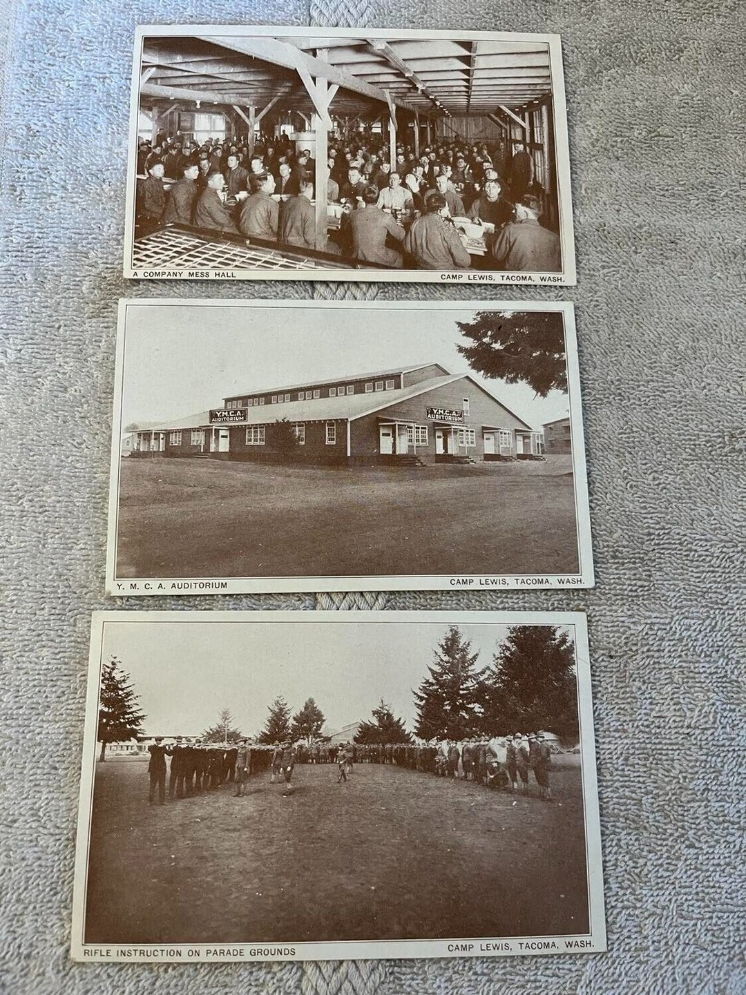 3 Camp Lewis WWI Era C.1918 Postcards now JBLM Lewis-mcchord UNUSED - Etsy