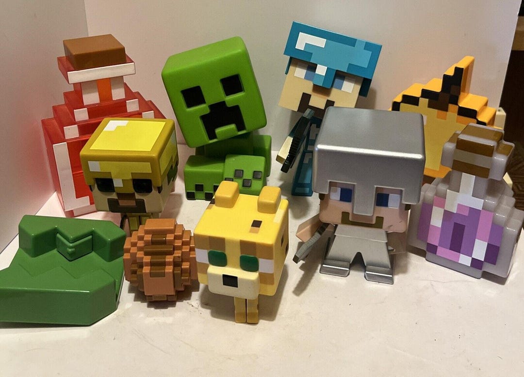 Minecraft Large Scale Action Figures Cosplay Belt Accessories ...