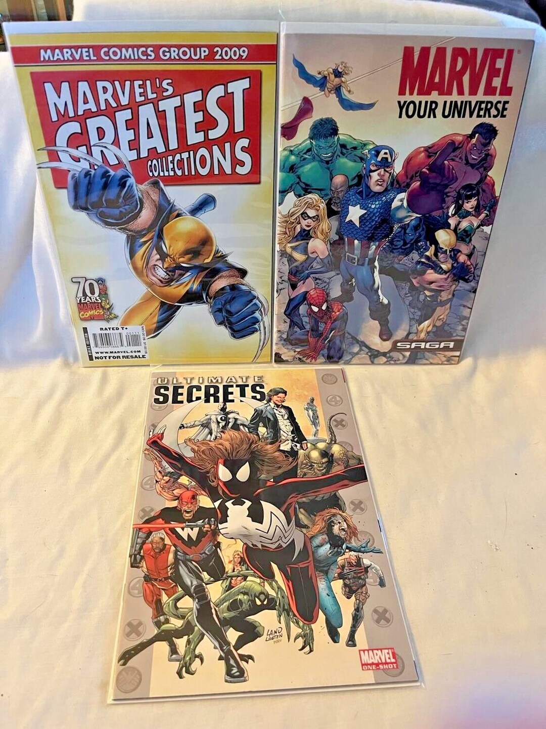 Marvel Ultimate Secrets Greatest Collections 2009 Your Universe Saga - Etsy