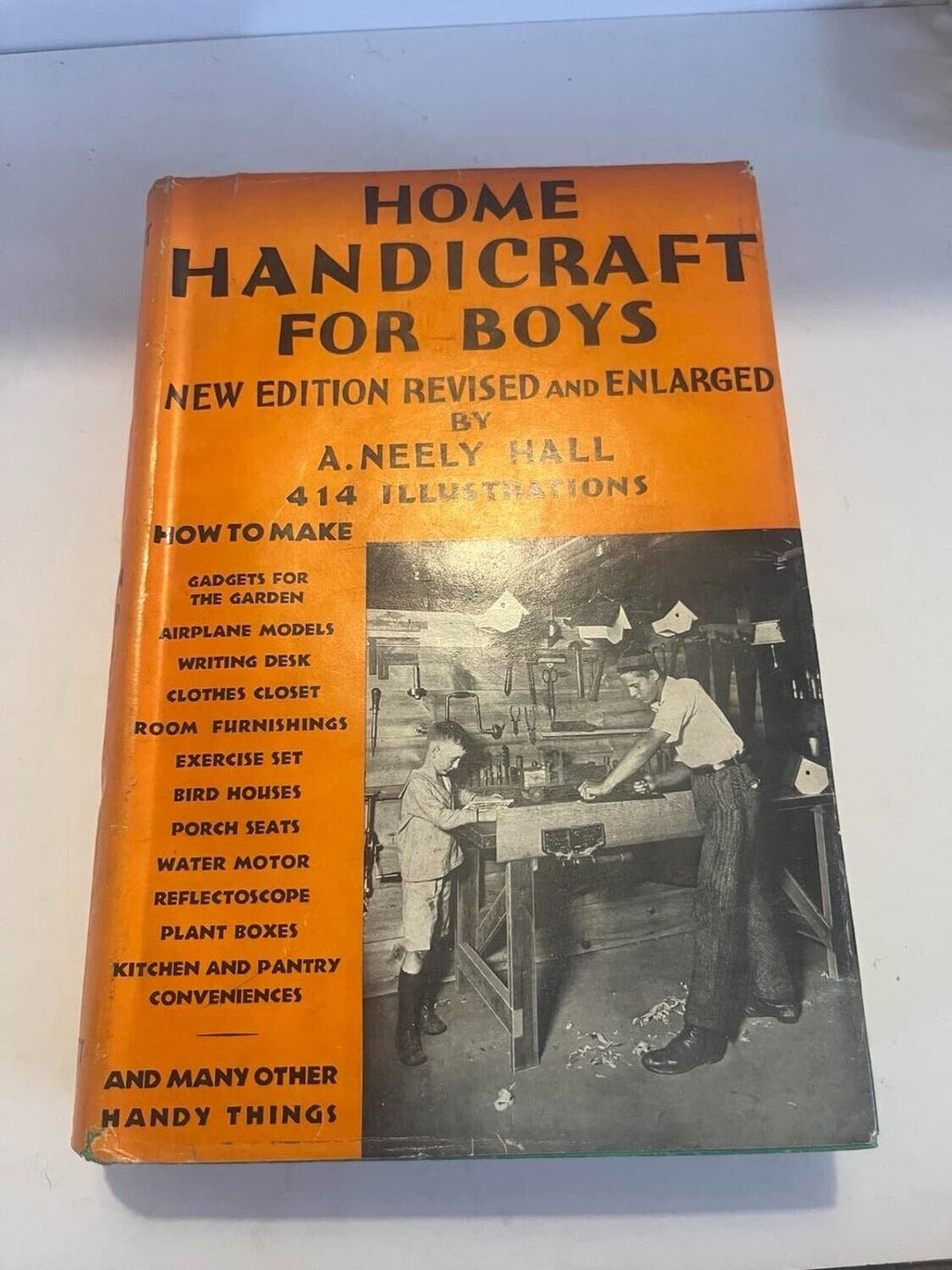 Home Handicraft for Boys by A. Neely Hall 1935 W Jacket - Etsy