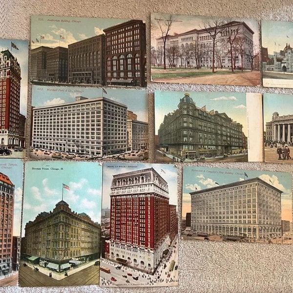 Chicago Postcard - Etsy