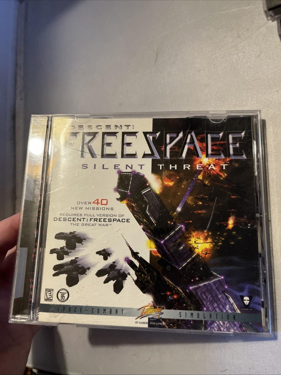 Descent Freespace Silent Threat - Retro PC Game - Etsy