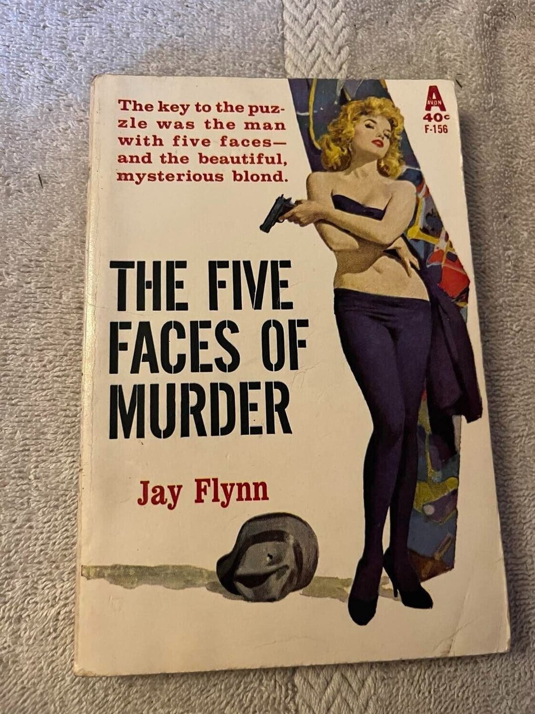 Jay Flynn the Five Faces of Murder Avon F-156 Vintage 1962 PB Robert ...