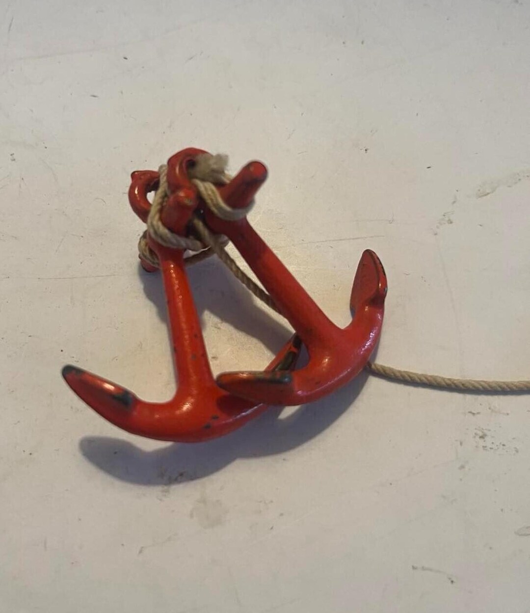 Miniature Cold Painted Metal Anchors - Etsy